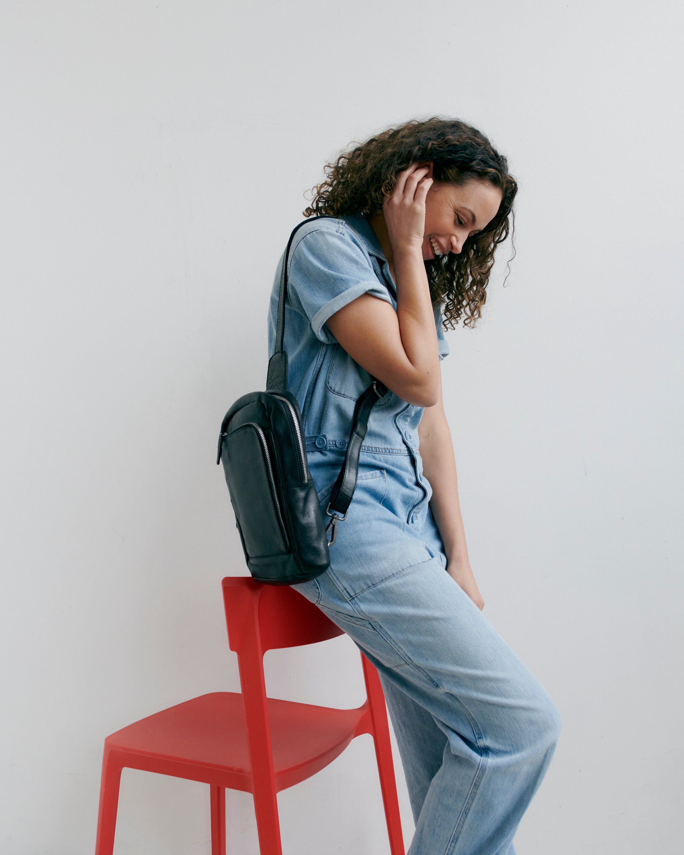 Buy Austin Leather Sling Bag | Multi-Compartment | Latico