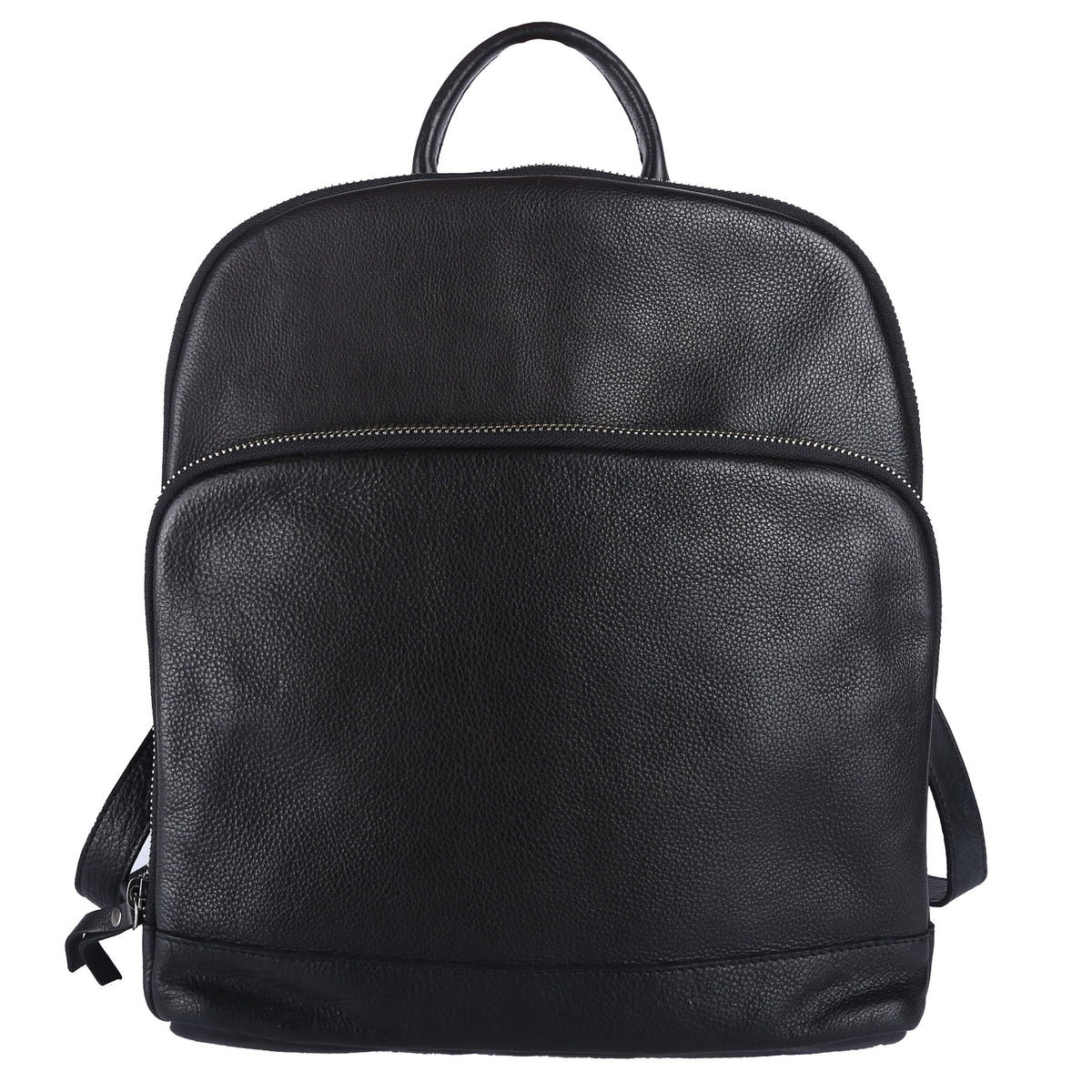 backpack leather black