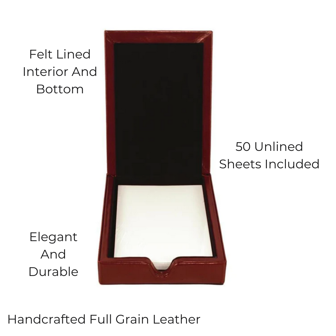 Desk Memo Holder – Latico Leathers